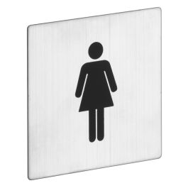 INOX OZNAKE ZA WC ŽENSKI INOX KVARDARNE